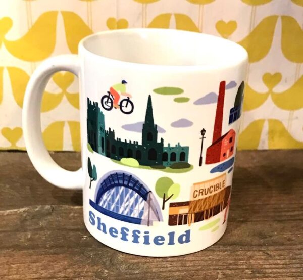 Sheffield, Your World Mug – Birds Yard