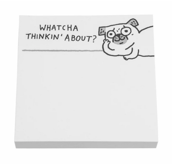 Pug sticky notes – Birds Yard