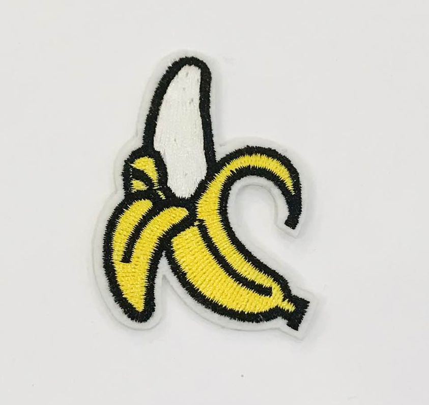 banana iron on patch – Birds Yard