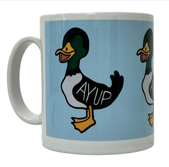 Ay up duck mug – Birds Yard